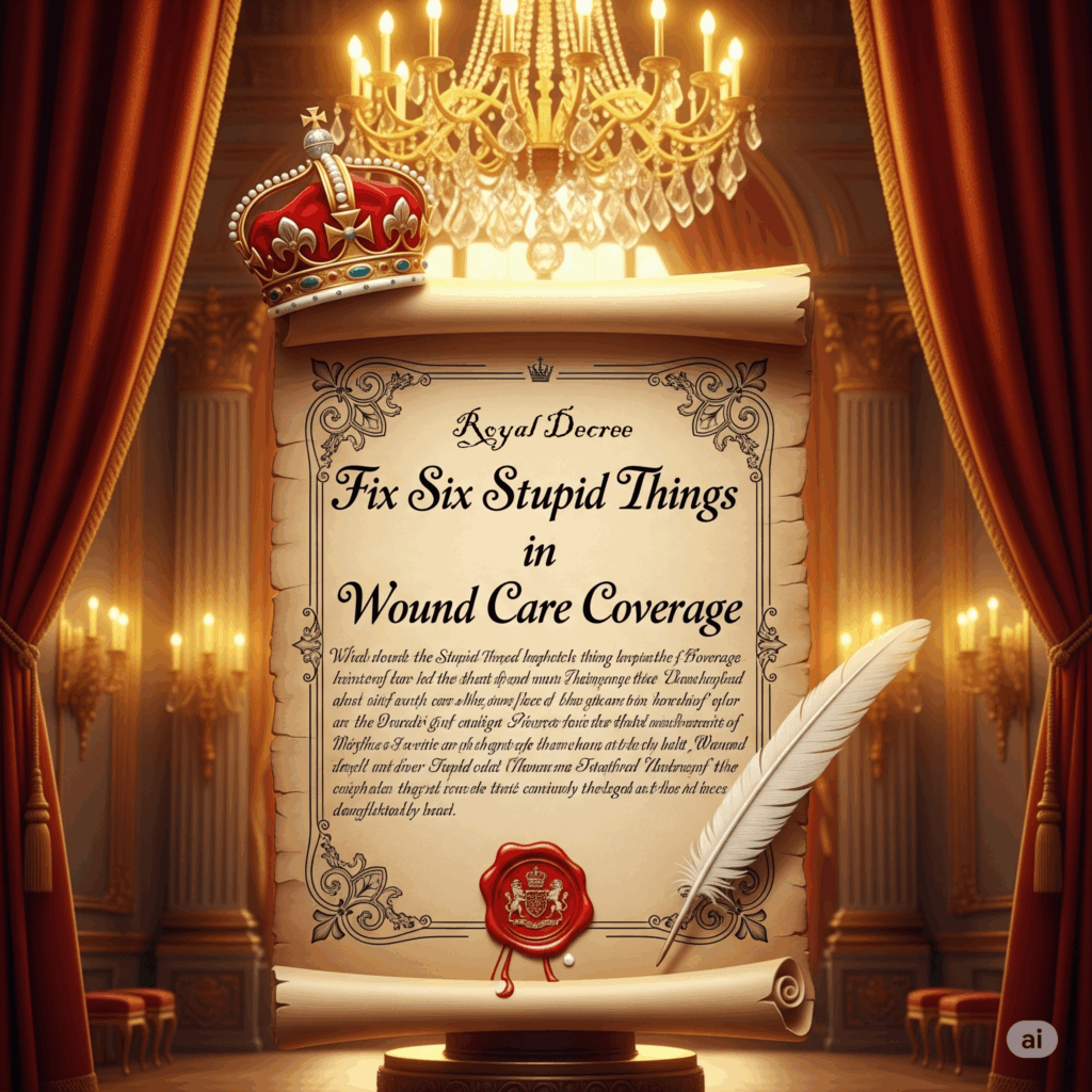 If I Were Queen I Would Fix These Six Stupid Things in Wound Care ...